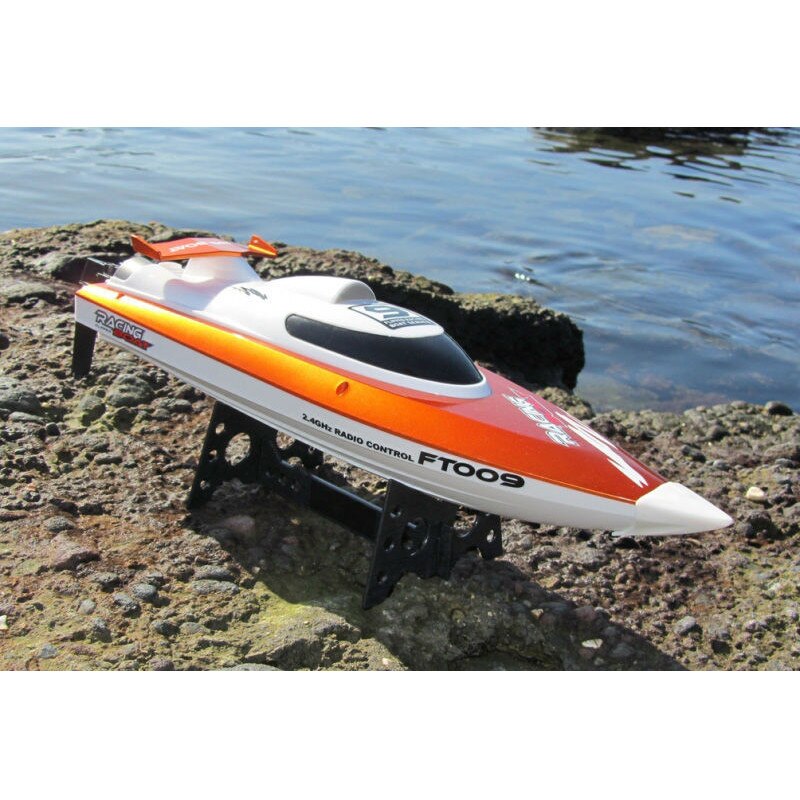 Лодка с дистанционно iUni FT009 Top Speed Racing Flipped Boat, Оранжева ...