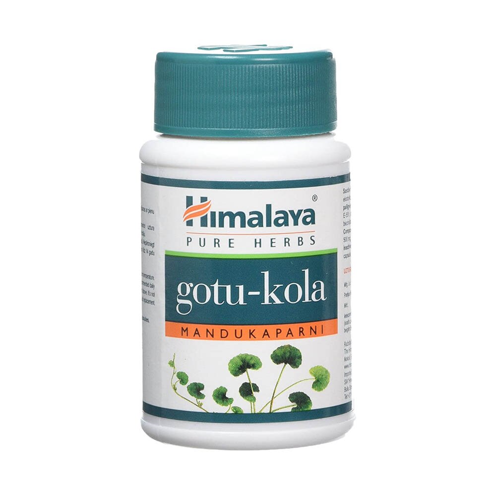 Gotu-Kola Mandukaparni, 500 mg, Himalaya, 60 capsule - eMAG.ro