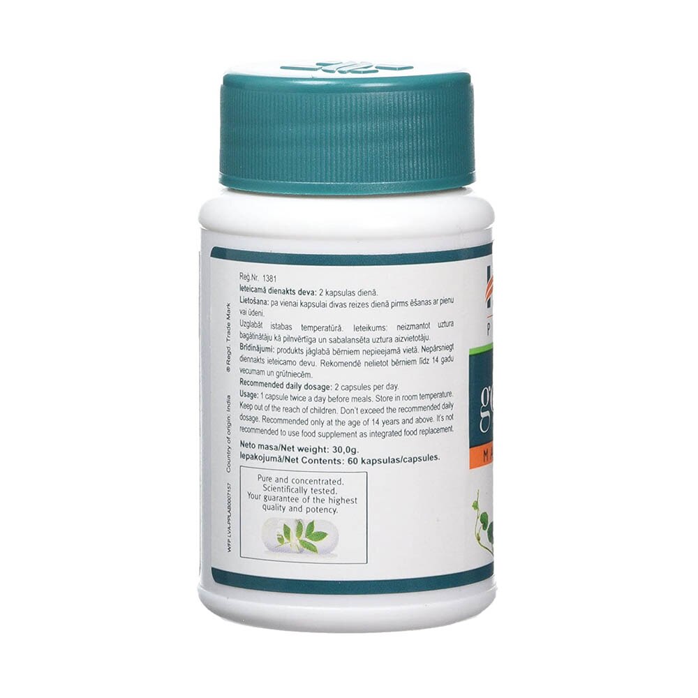 Gotu-Kola Mandukaparni, 500 mg, Himalaya, 60 capsule - eMAG.ro