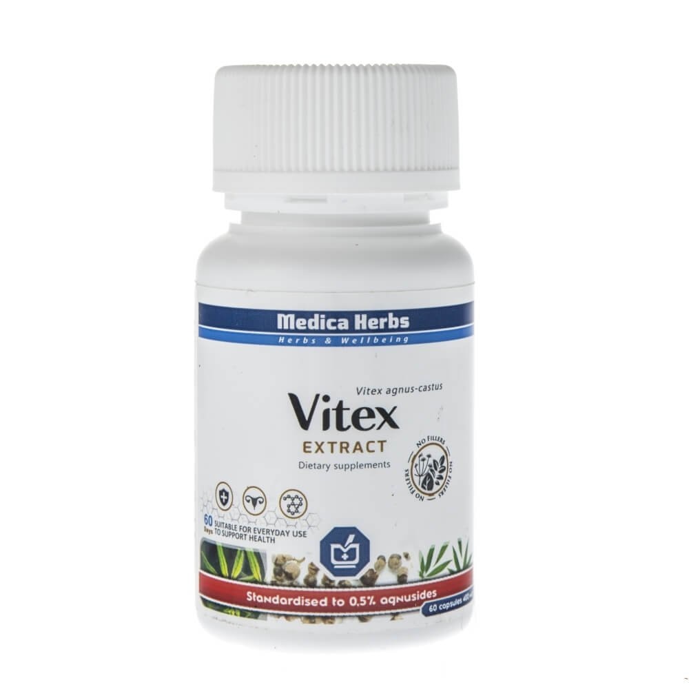 Supliment alimentar, Vitex extract, 60 capsule, Medica Herbs - eMAG.ro