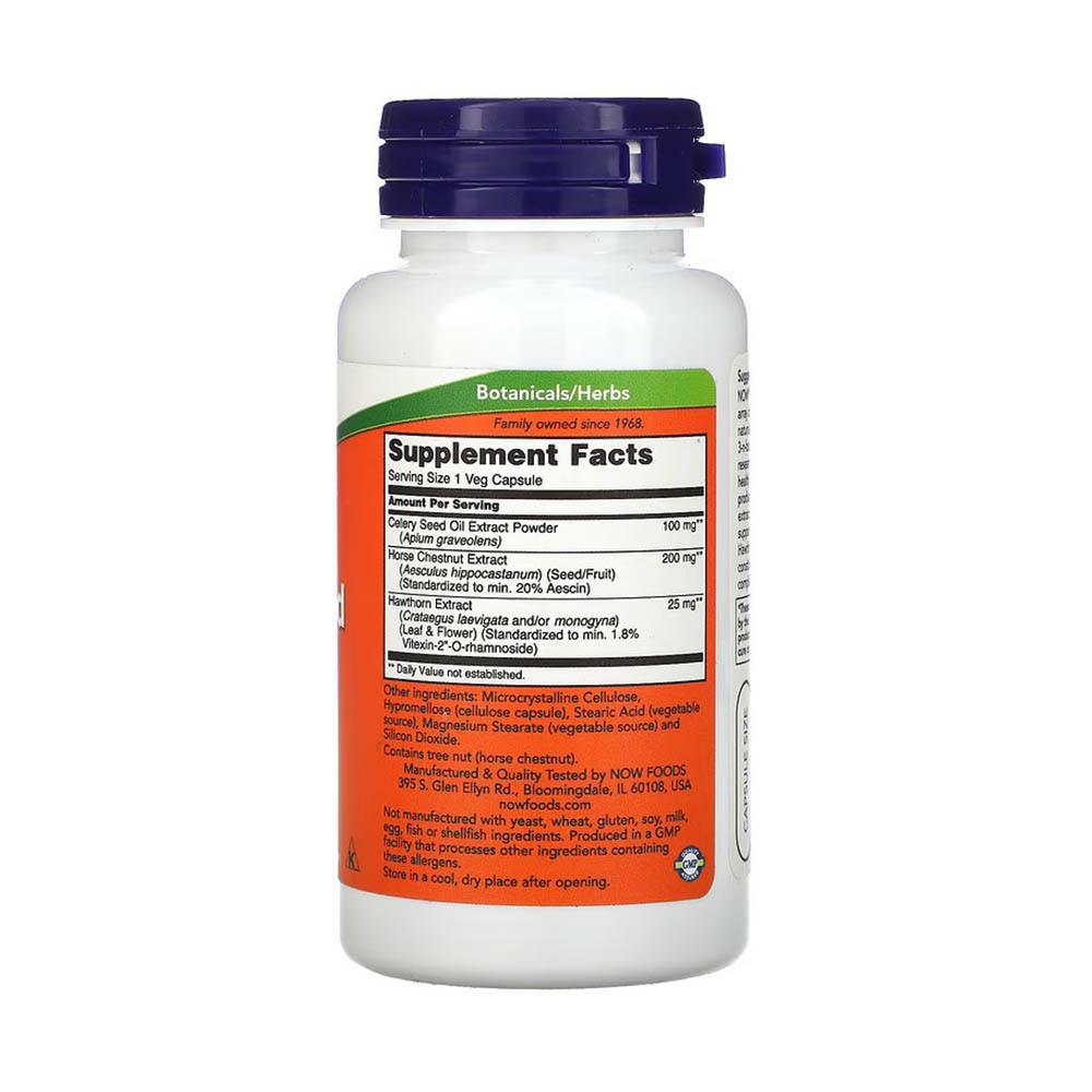 Celery Seed Extract (Seminte de Telina), Now Foods, 60 capsule - eMAG.ro