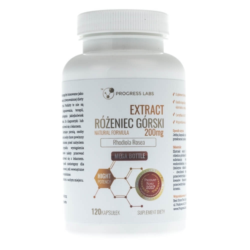 Mountain rosa, Suplimente nutritive, Progress Labs, 120 capsule - eMAG.ro