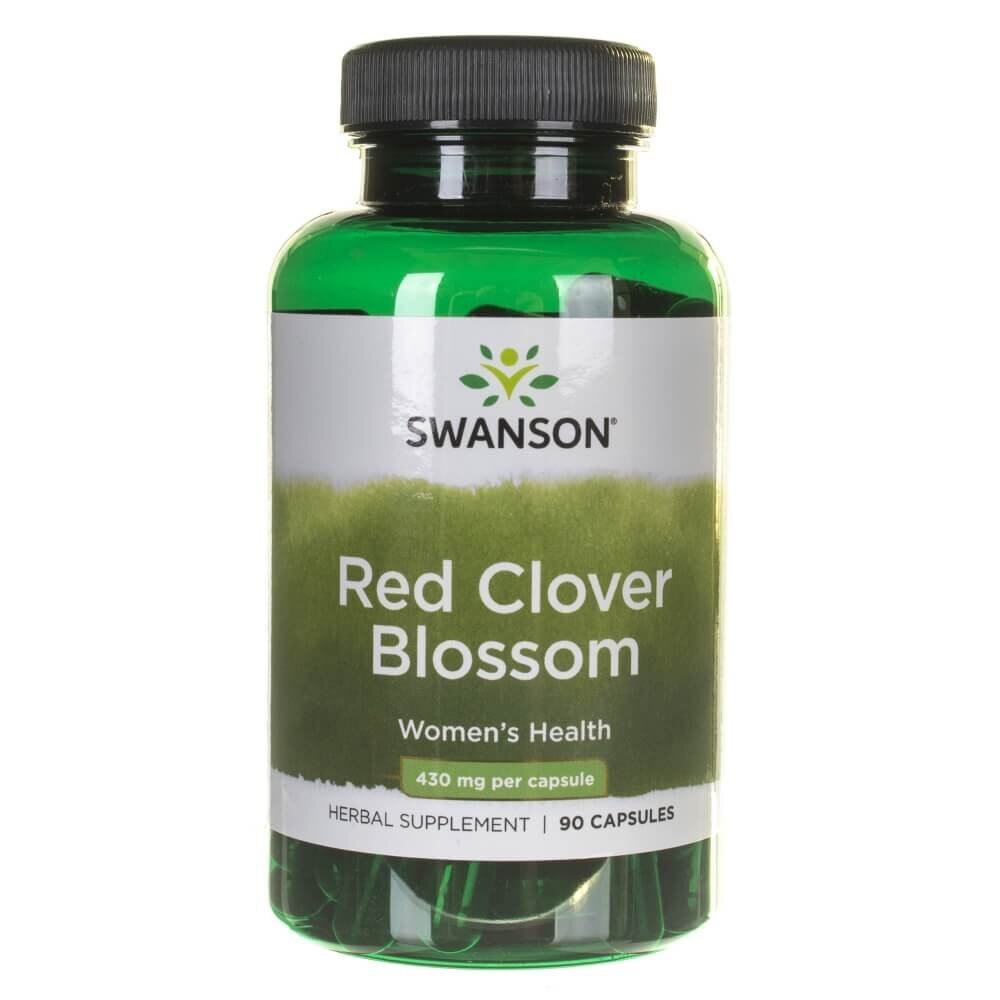 Хранителна добавка Swanson Red Clover Blossom, 90 капсули - eMAG.bg