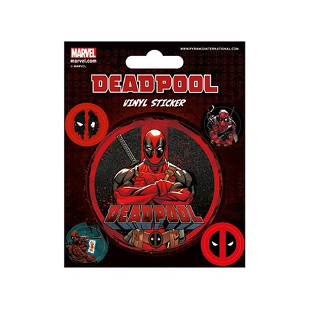 Marvel - Deadpool - Sticker Pack - Matricacsomag - eMAG.hu