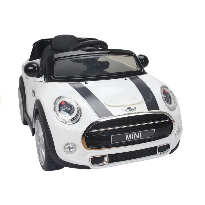 Masinuta electrica Mini Cooper, alb - eMAG.ro