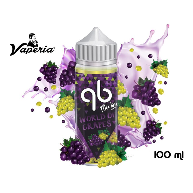 Lichid Tigara Electronica World of Grapes QB Mix Line, 0mg, 100ml - eMAG.ro