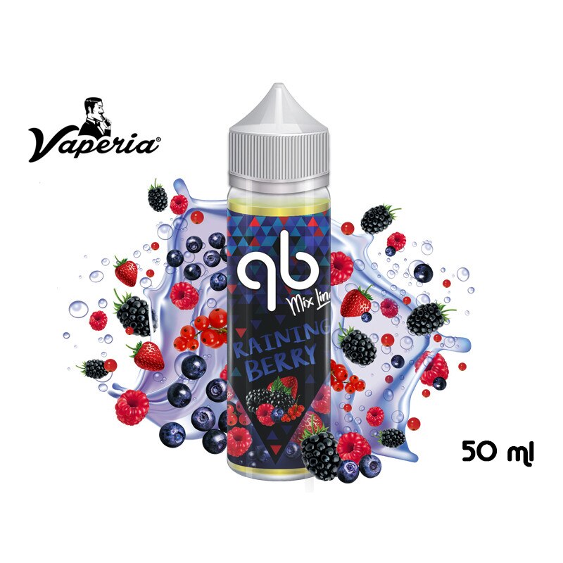 Lichid Tigara Electronica Raining Berry QB Mix Line, 0mg, 50ml - eMAG.ro