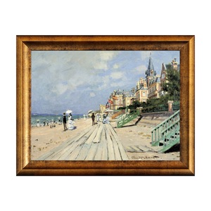 Tablou Inramat - Van Gogh, A Road at Saint-Remy with Female Figure ...