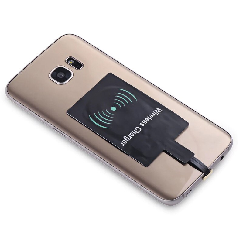 Receptor incarcare wireless pentru telefon, 69 x 44 mm, mufa micro usb ...