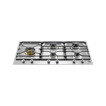 Plita incorporabila Bertazzoni Profesional PM365S0X, 90 cm, plita gaz ...