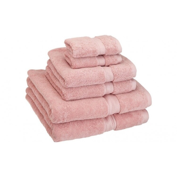 Set 6 prosoape Euroservices, 100% bumbac pakistanez, Roz - eMAG.ro