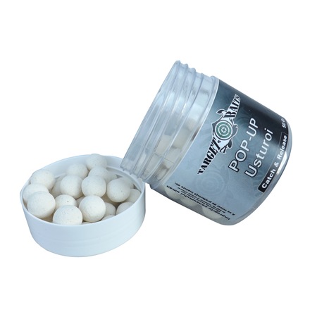 Boilies Pop-up, Target Baits, Usturoi, Alb FLUO, 50 g - eMAG.ro