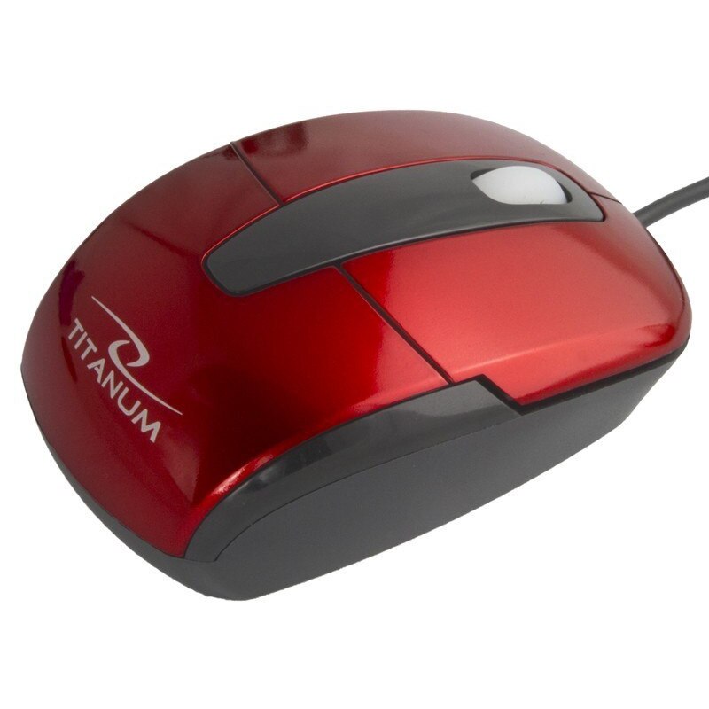 Mouse optic ESPERANZA TM108R, Barracuda, 3D, USB, 1000dpi, Rosu - eMAG.ro
