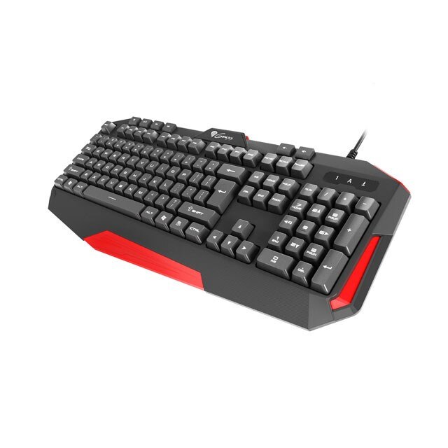Tastatura gaming internationala Genesis, Genesis Rhod 220 Us, Negru ...