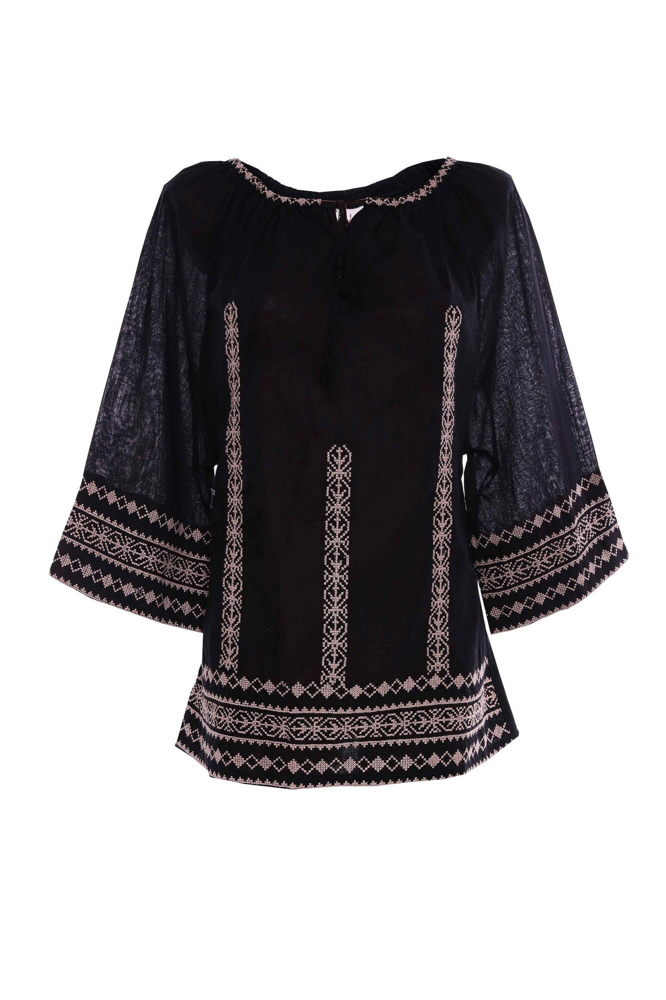 Bluza dama tip ie, negru, dae416, M - eMAG.ro