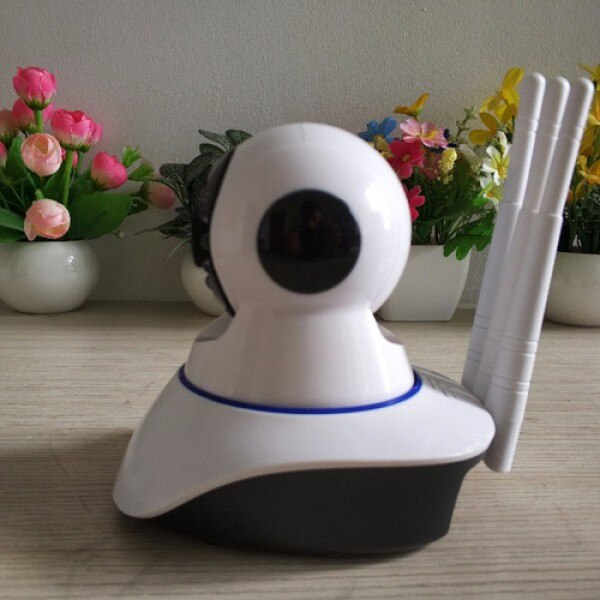 Camera IP rotativa fara fir cu trei antene OEM, alba - eMAG.ro