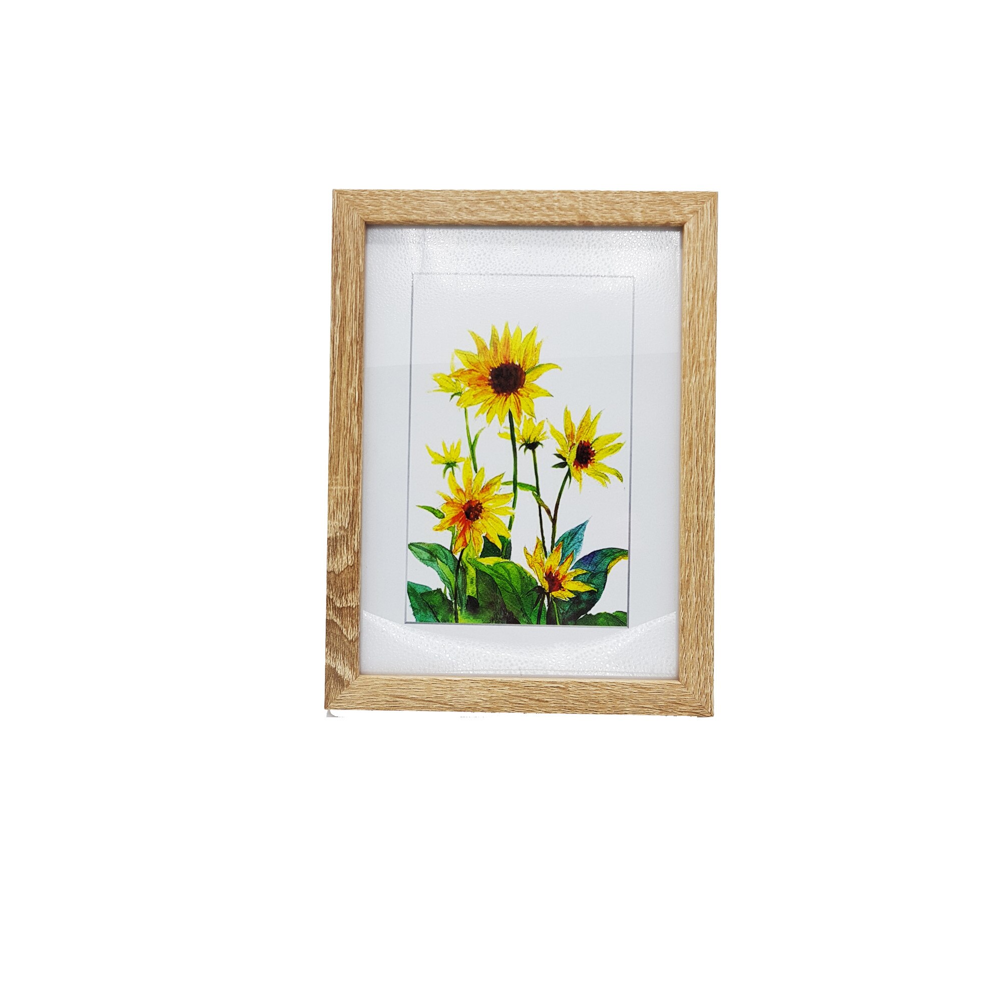 Rama foto cu picior, crem deschis, CreativePrint, 17x23 cm - eMAG.ro