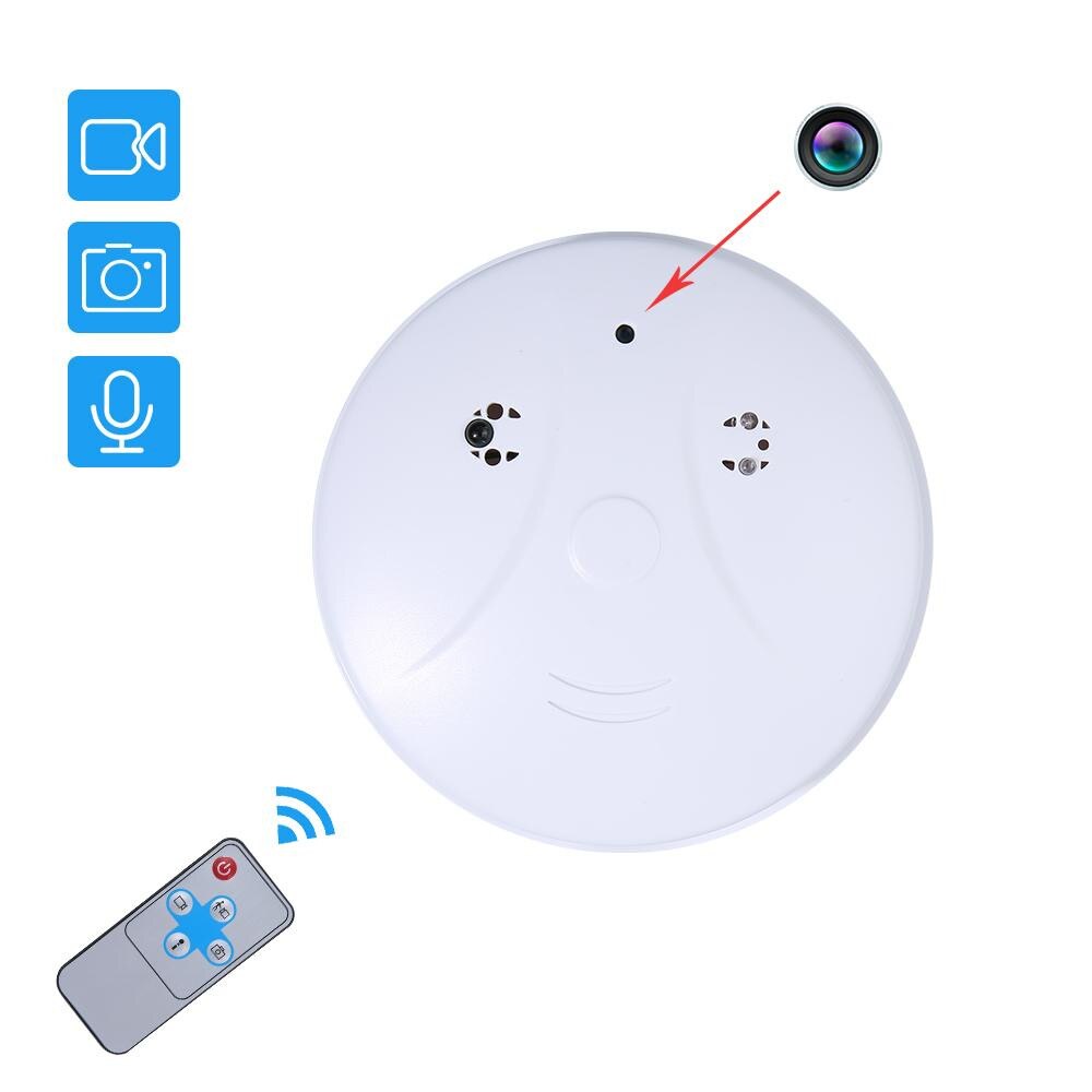 Detector de fum cu Camera spion HD ascunsa - eMAG.ro