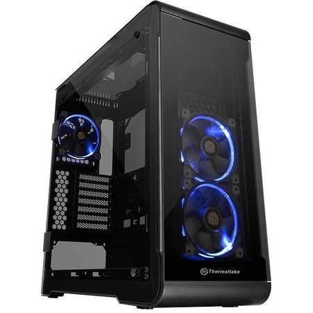 Компютърна кутия Thermaltake View 32 Black Tempered Glass RGB, Без ...