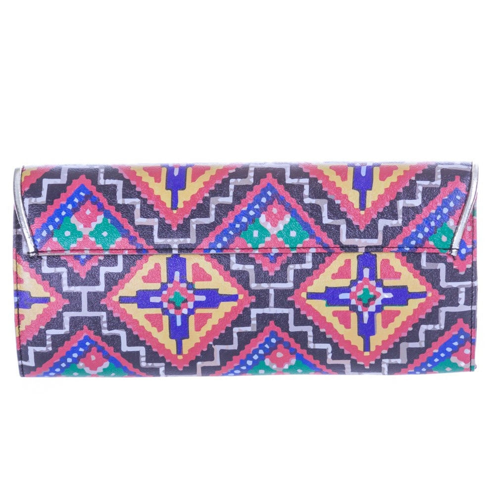 Poseta piele sintetica multicolora Liza Panait I-161E - eMAG.ro