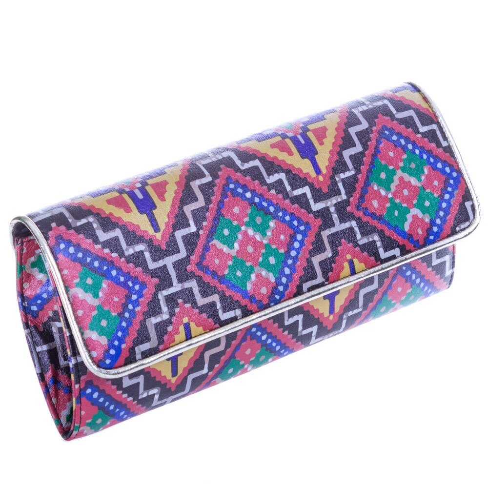 Poseta piele sintetica multicolora Liza Panait I-161E - eMAG.ro