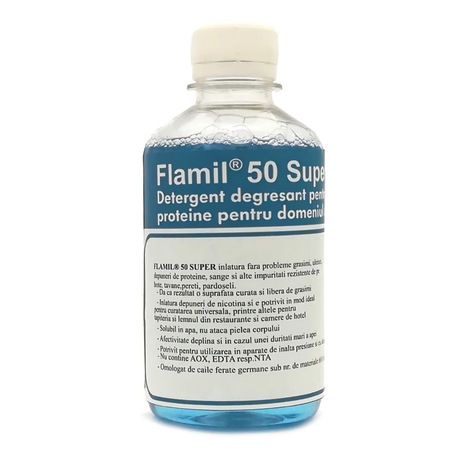 Solutie pentru toate suprafetele din bucatarie, Flamil 50 Super, 300ml ...