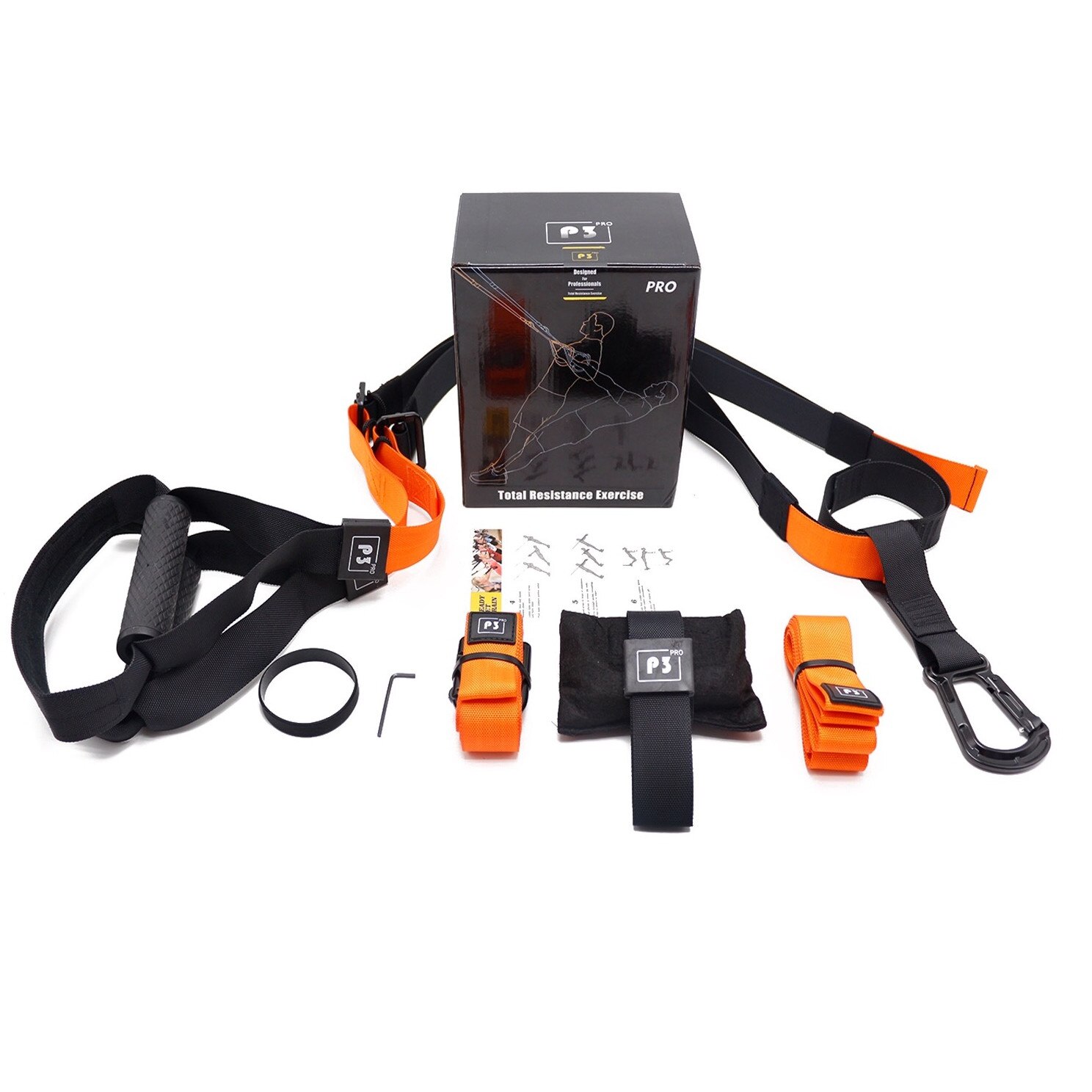 TRX - Sistem tip suspensie, set - TRX P3 - Trainer, Versiunea P3 ultima ...