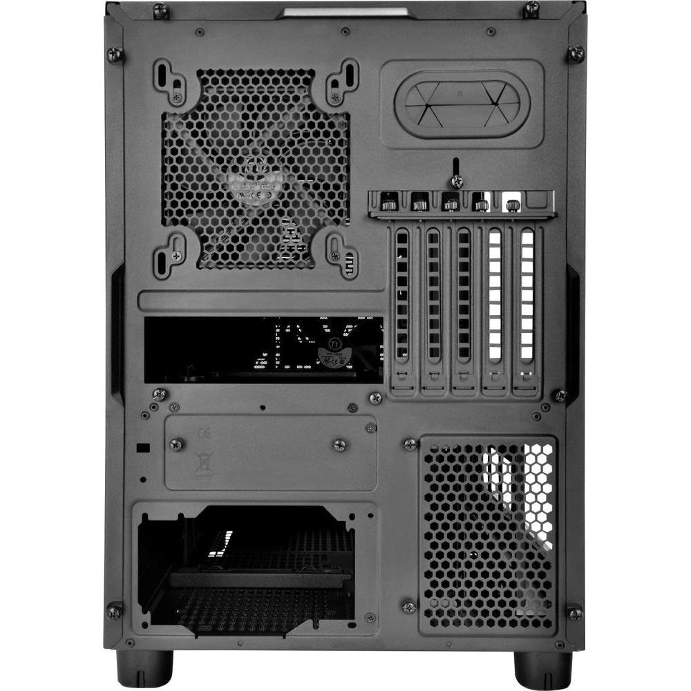 Carcasa Thermaltake Core X2, mATX Cube, fara sursa, Negru - eMAG.ro