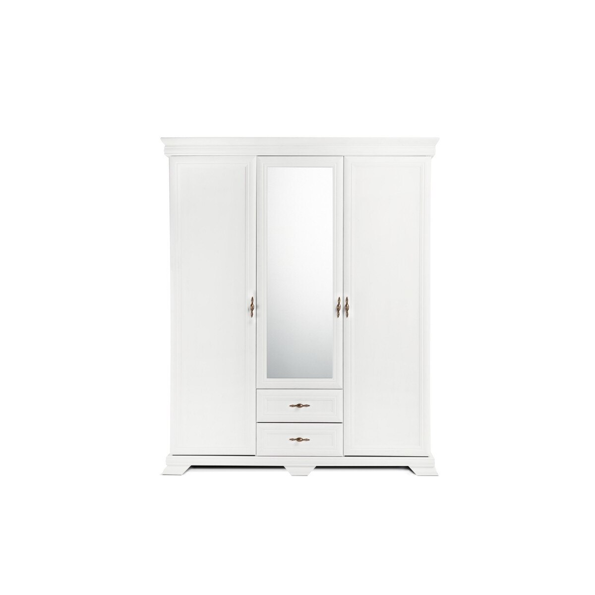 Sifonier Imperio 2KS, Alb antichizat, 193x158x62 cm - eMAG.ro