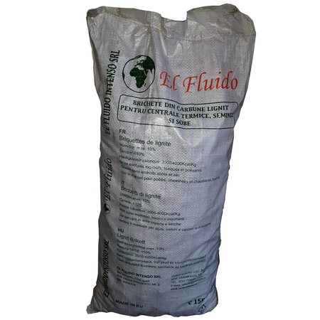 Brichete din carbune lignit, EL FLUIDO INTENSO, 15 kg - eMAG.ro