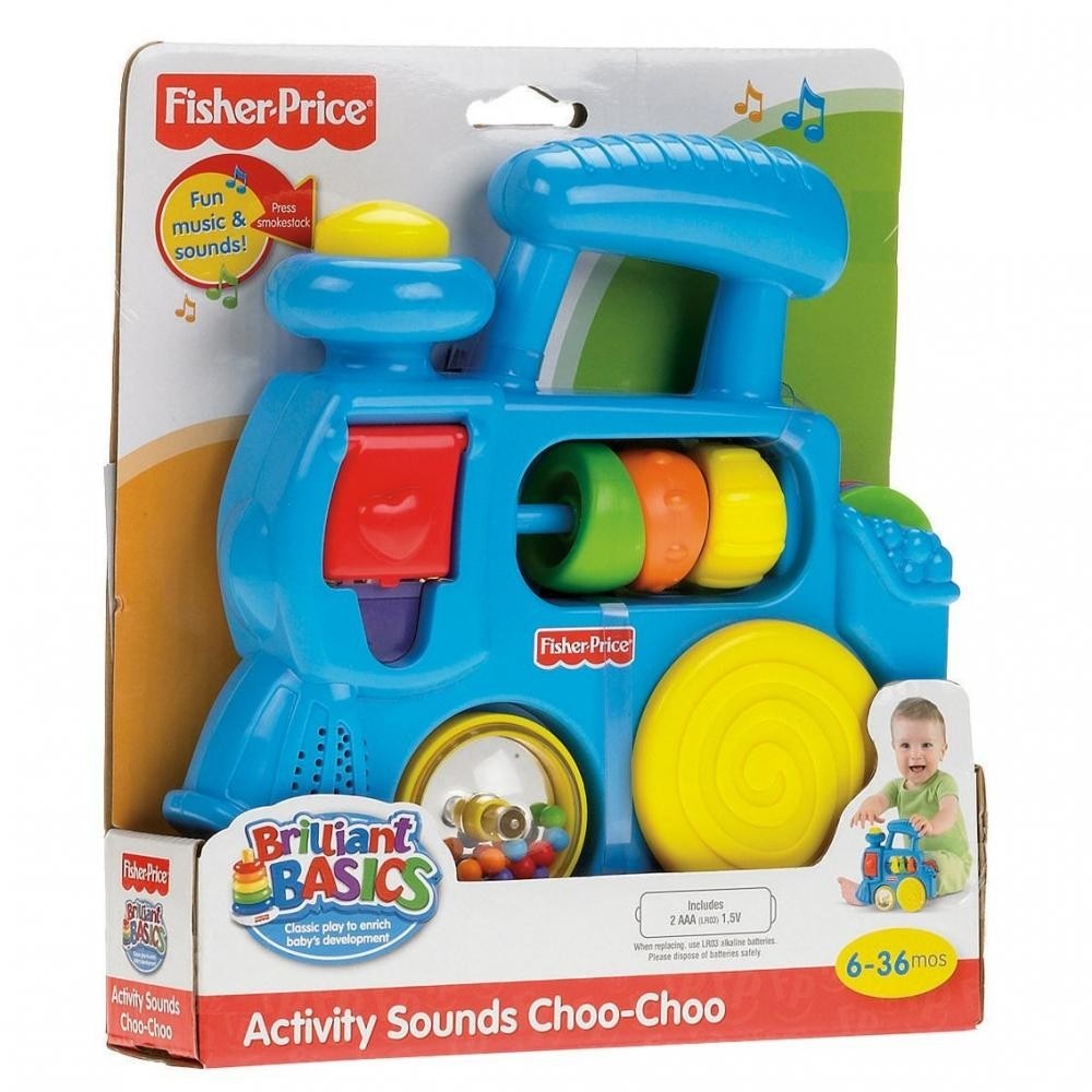 Jucarie interactiva Fisher Price Trenuletul cu activitati si sunete ...