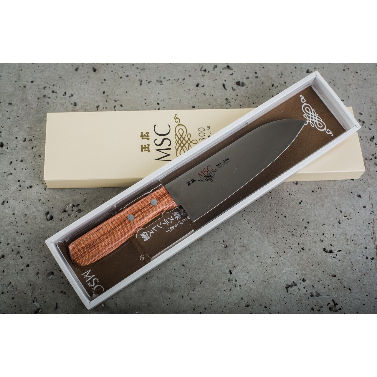 Cutit universal Masahiro MSC Santoku, 165mm - eMAG.ro