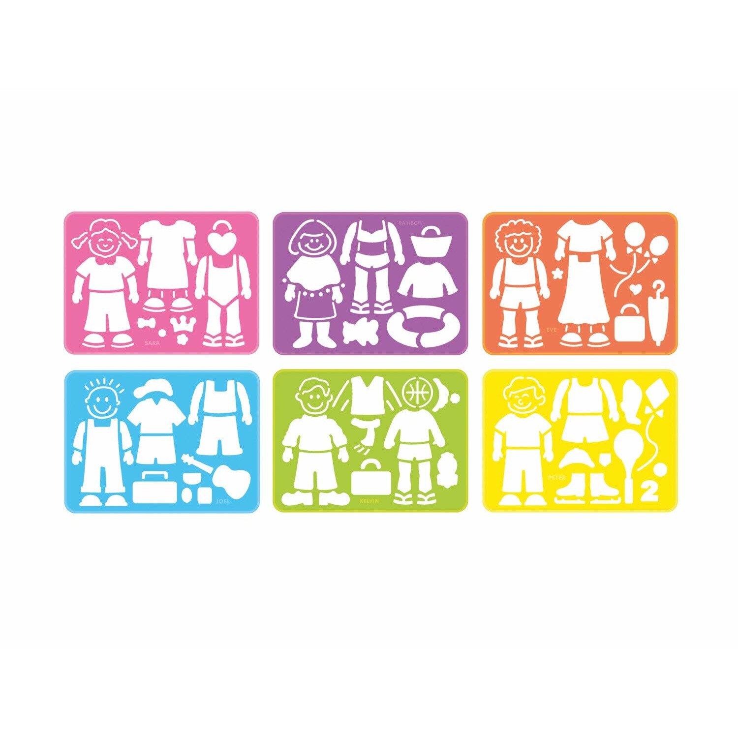 Set sabloane si figurine Lena 65750 - eMAG.ro