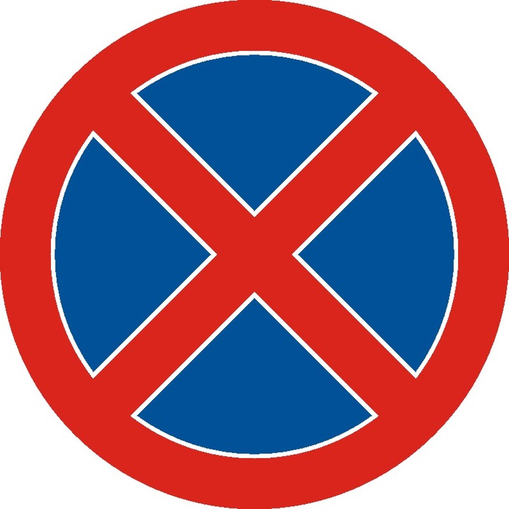 Indicator rutier Oprirea interzisa D=600 mm - eMAG.ro