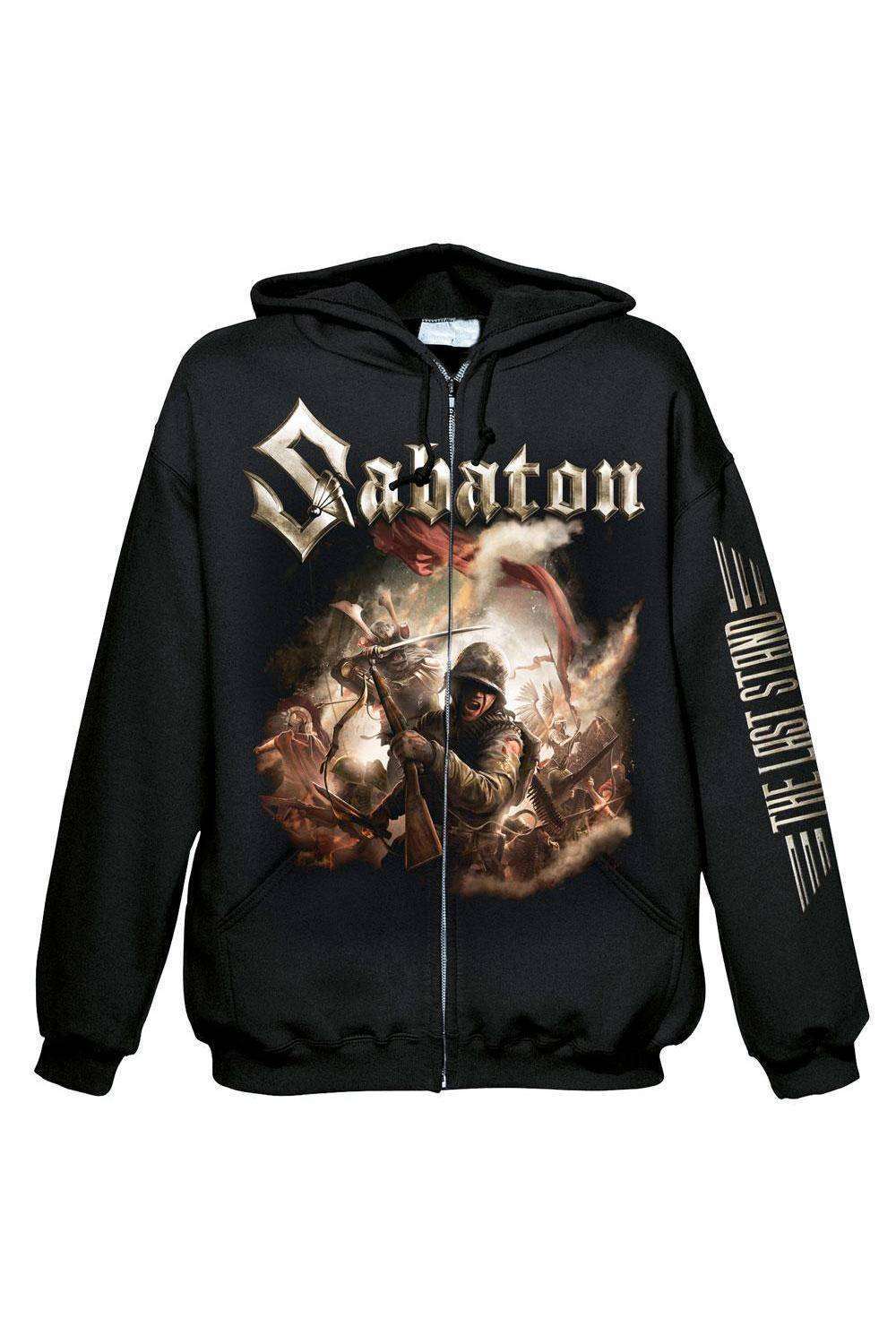 Hanorac negru pentru barbati: Sabaton - The Last Stand, XL - eMAG.ro