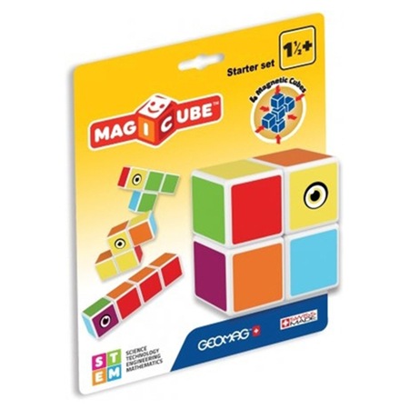 Set 4 cuburi magnetice Magicube Starter set Geomag - eMAG.ro