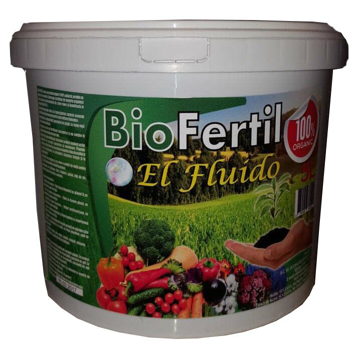 Ingrasamant organic Biofertil, EL FLUIDO INTENSO, 5 kg - eMAG.ro