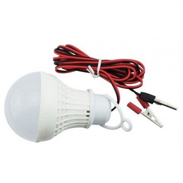 Lampa LED 12V / 3-5W E27- Lampa Led Tensiune, OEM, Alba - eMAG.ro