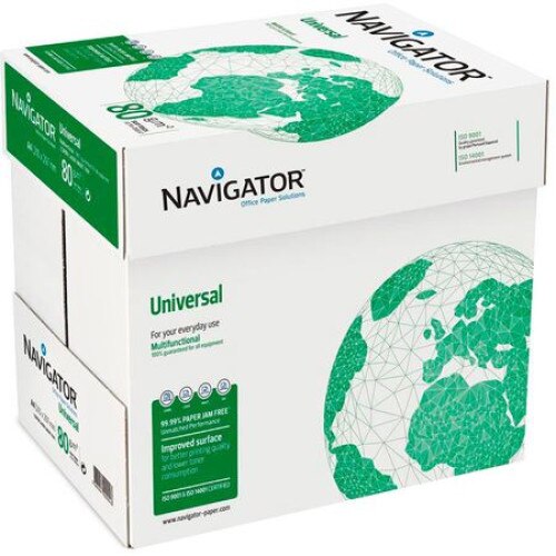 Hartie de copiere NAVIGATOR Universal, A4, 80g/m2, 500 coli/pachet ...