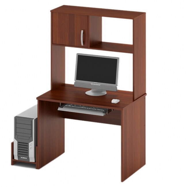 Birou multifunctional, finisaj nuc, 90x60x160 cm - eMAG.ro