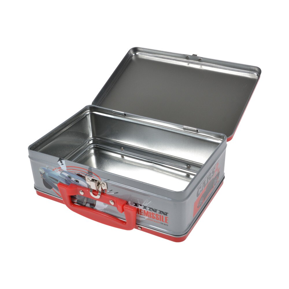 Cutie tip geanta, cu maner, metalica, gentuta pentru gradinita pachet ...