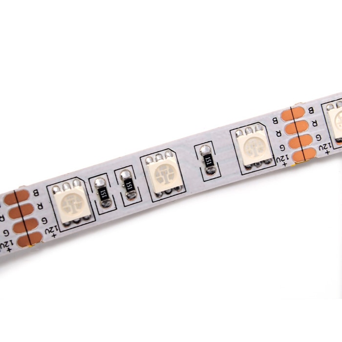 Kit Banda Led, SMD5050, RGB, 60LED/M, IP20, 5M, Transformator,Controler ...