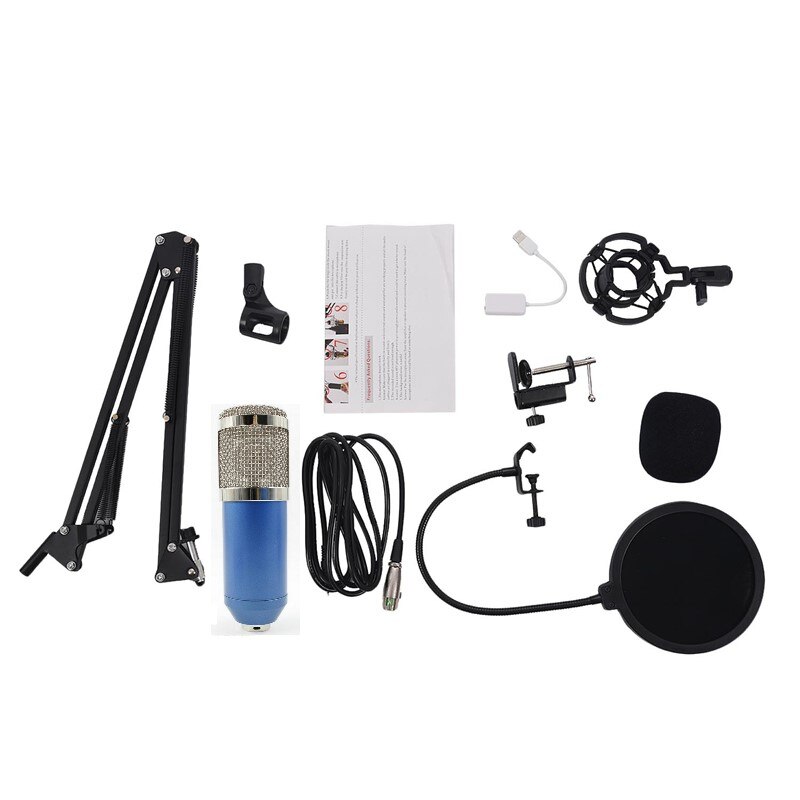 Универсален студио комплект Tonor Condenser Microphone - eMAG.bg