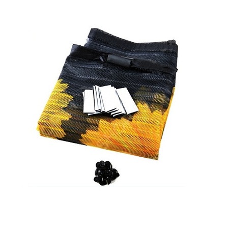 Plasa Anti Insecte pentru usa, inchidere magnetica, model cu flori, 100 ...