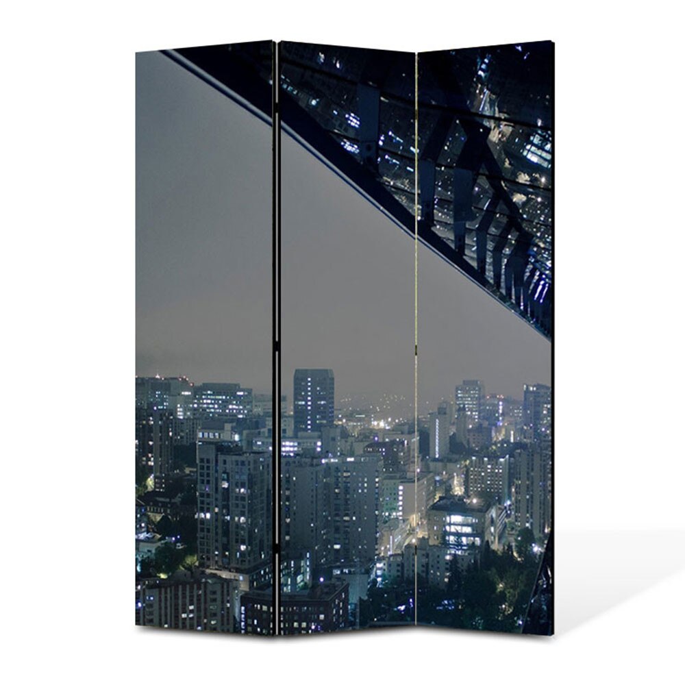 Paravan de Camera Premium Modern BTex ArtDecoMag din 3 Panouri Urban ...