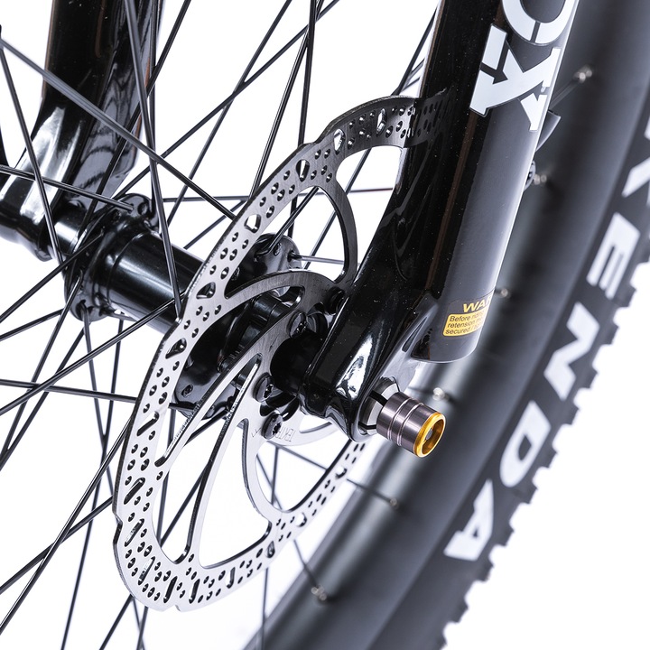 Bicicleta Pegas MTB Fat Bike Drumuri Grele Pro, 17", Alb/Negru - eMAG.ro