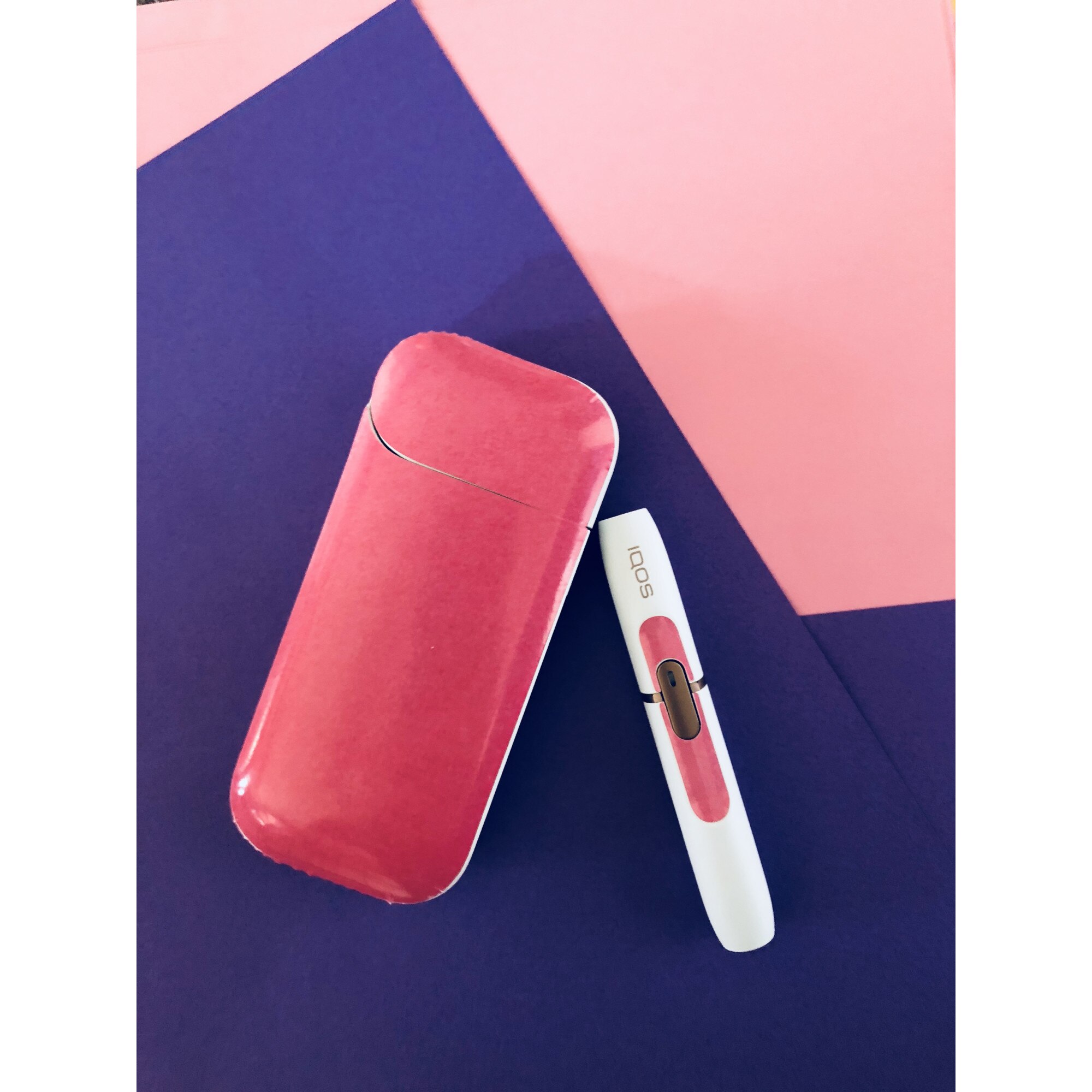 Дизайнерски стикер IQ Accessories IQ055, За IQOS, Розов - eMAG.bg