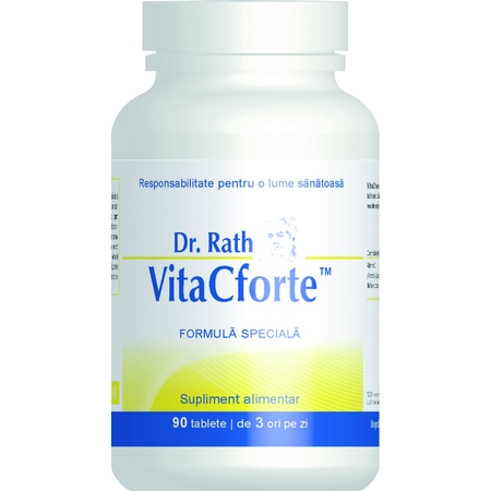 Vita C Forte - vitamine, 90 tablete - eMAG.ro