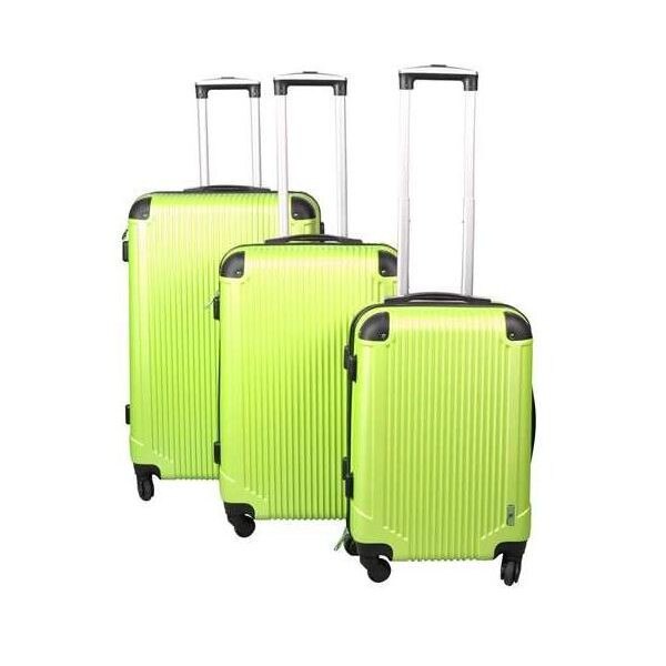 Set 3 Valize Tip Troler, Impermeabile cu Roti, Fermoar si Cifru ...