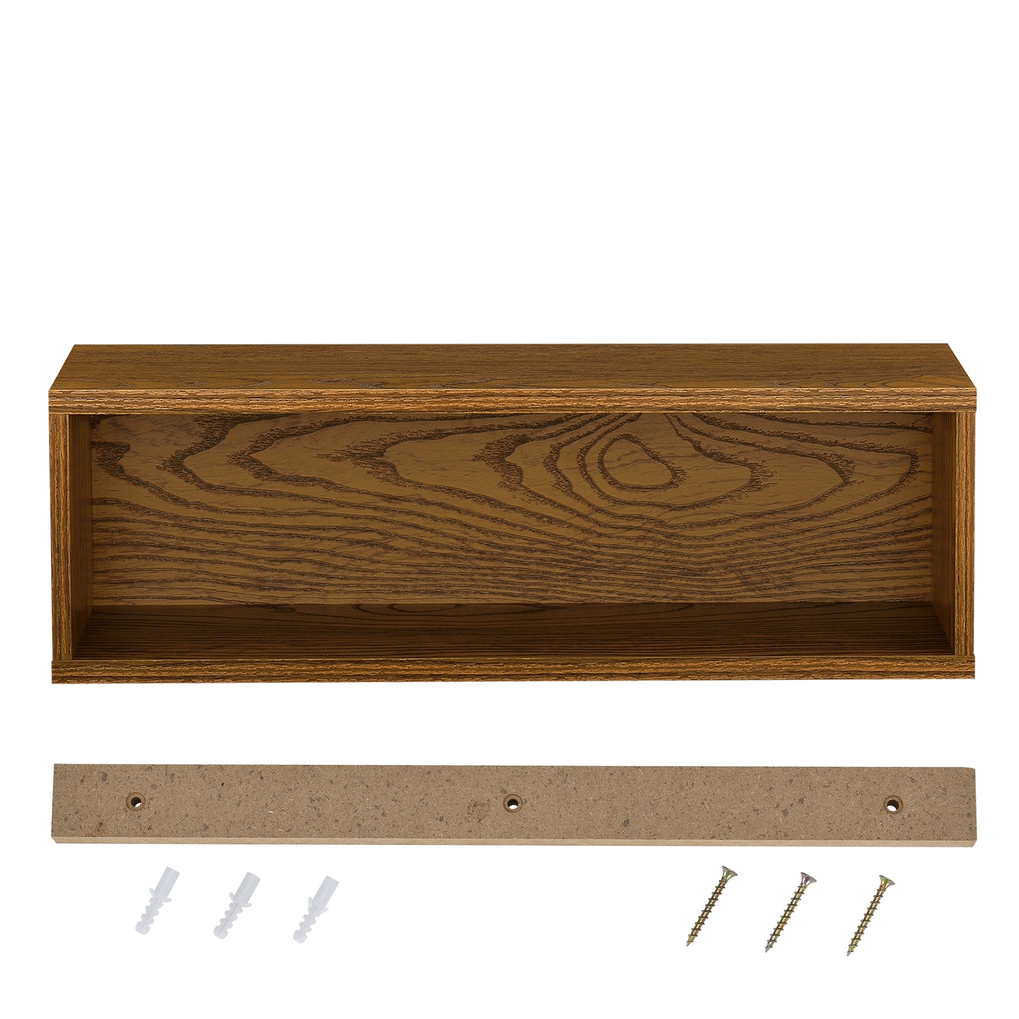 [en.casa]® Kombinálható design szekrény 45x15x15cm fali polcrendszer ...